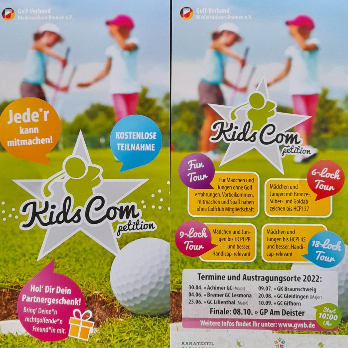 KidsCom 2022 - Golfclub Sieben-Berge Rheden e.V.